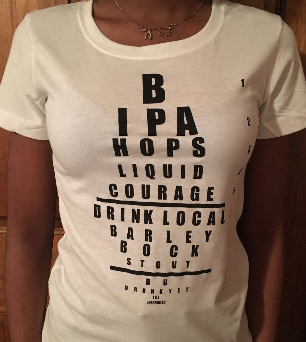 Beer Eye Chart | tallpinttees