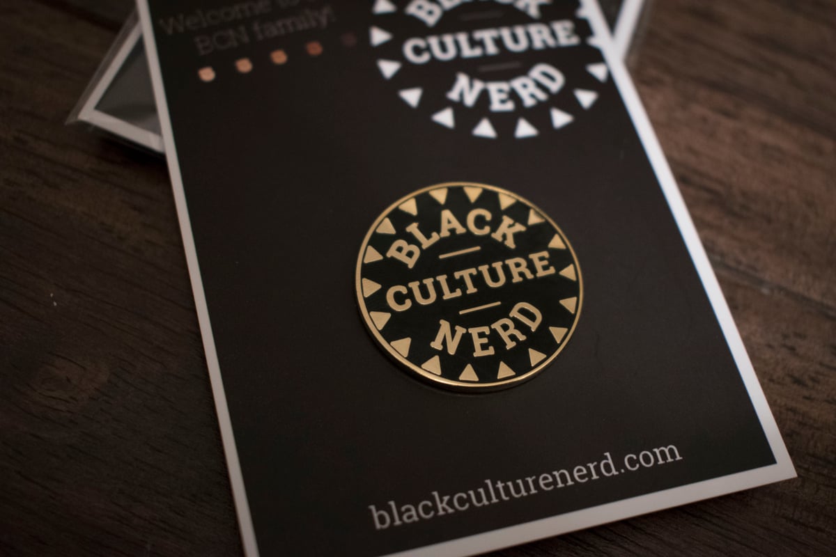 BCN Logo Pin | Black Culture Nerd
