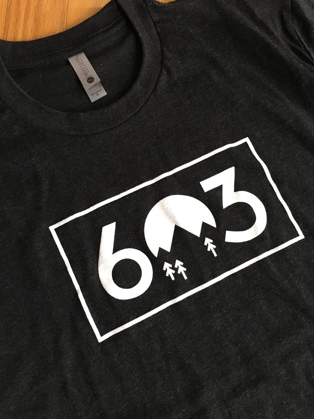 603 logo shirt - unisex | New Hampshire Apparel