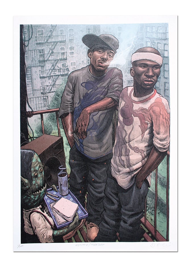 Mobb Deep - Lithograph Print | Dan Lish Artworks