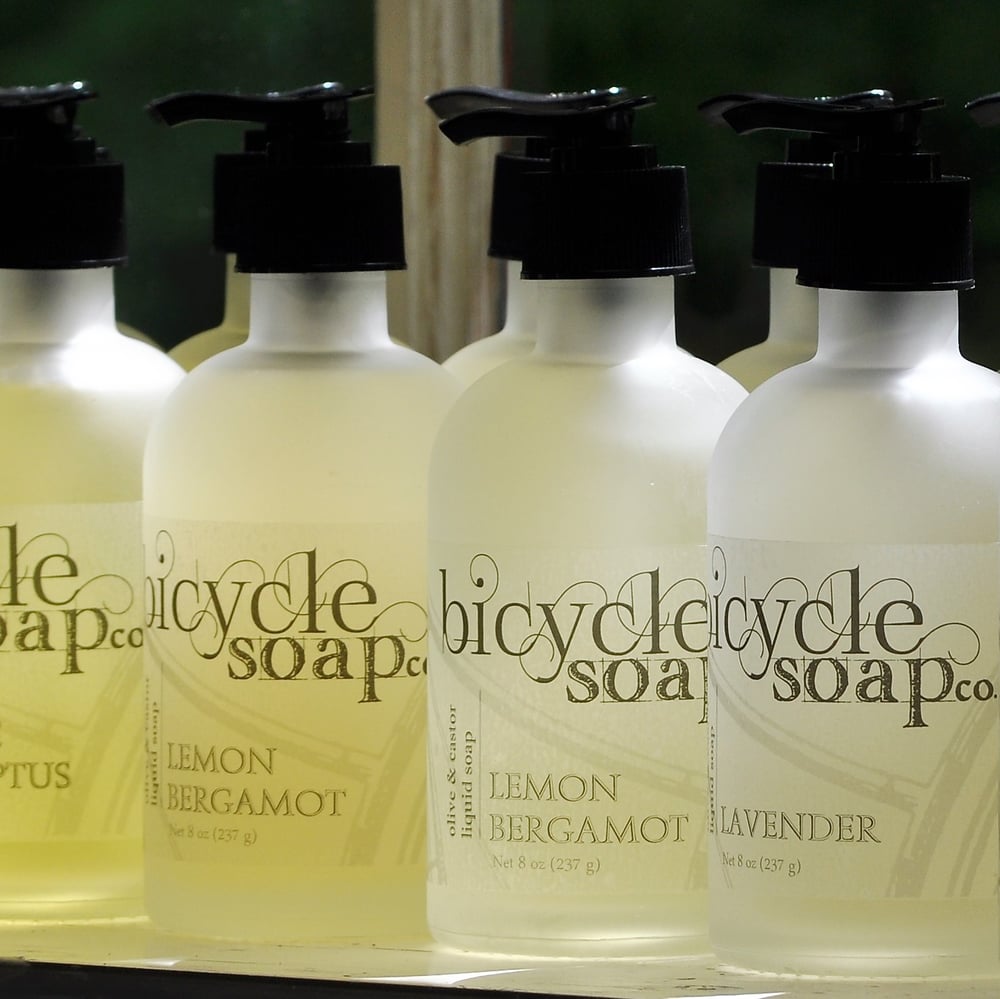 Olive & Castor Liquid Castile Soaps / Bicycle Soap Company