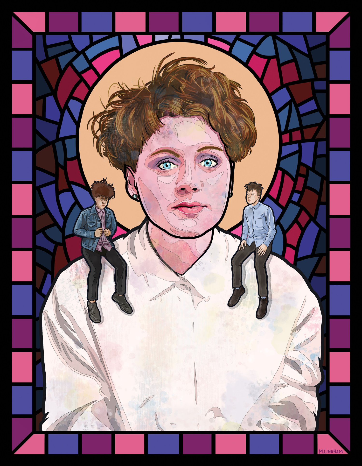 Saint Elizabeth Frazer (Cocteau Twins) | M. Lineham Art