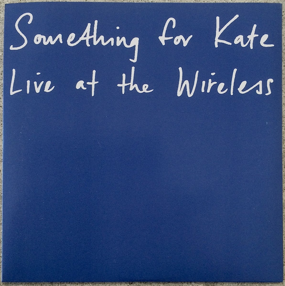 Something for Kate - Live at the Wireless promotional CD 1999 ...