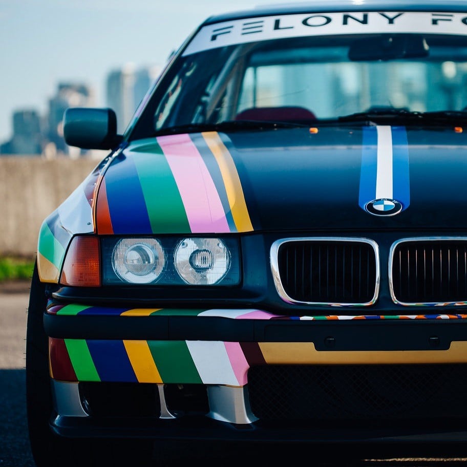 E36 Saloon Overfender - Full Kit- not available yet / Felony Form
