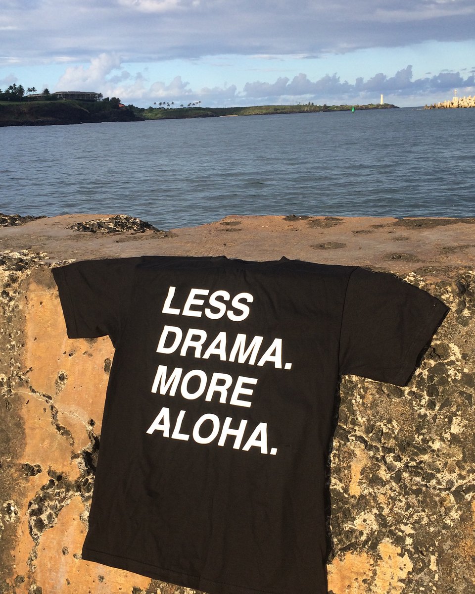 Live Laugh Aloha — Less Drama More Aloha Shirt