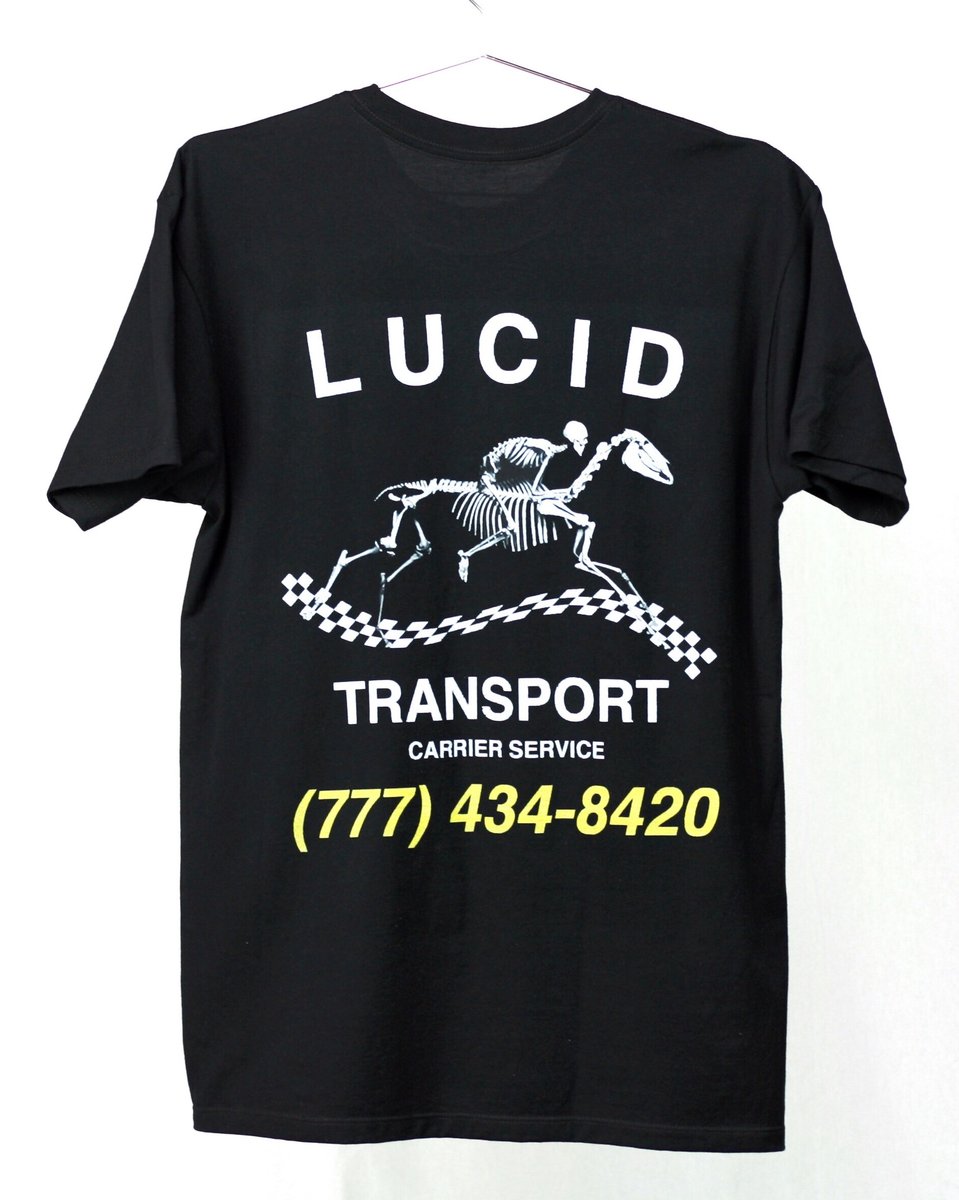 CARRIER - TEE - BLACK | LUCID 777