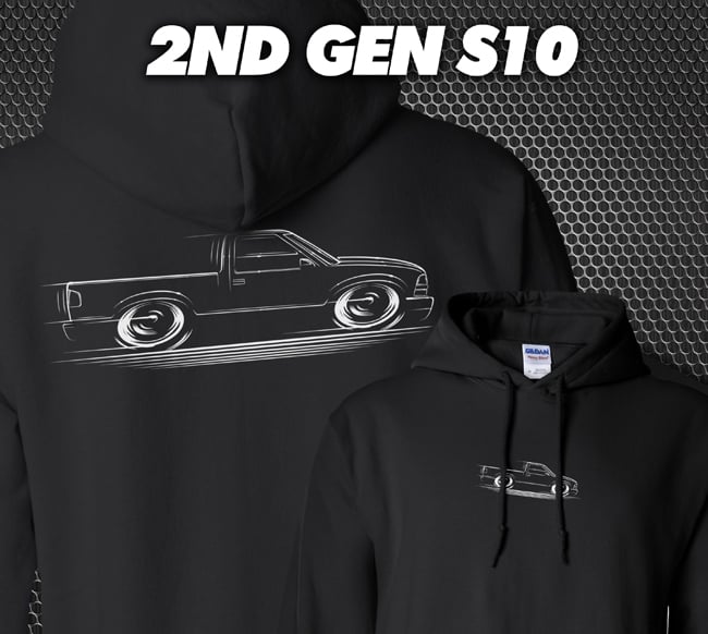 2nd Gen S10 Truck T-Shirts Hoodies Banners | Rob Martin High ...