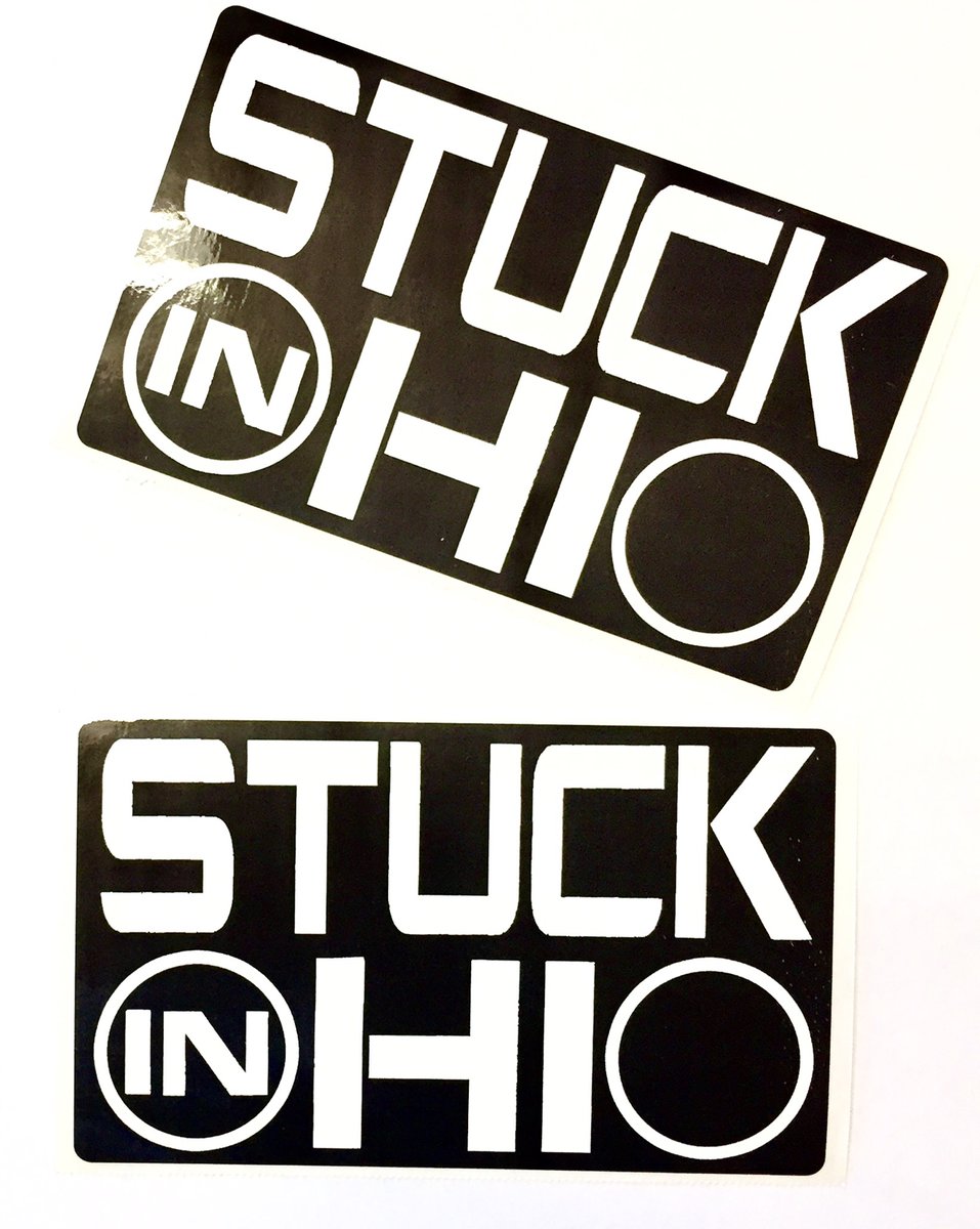 Pair of Stickers / Stuck In Ohio