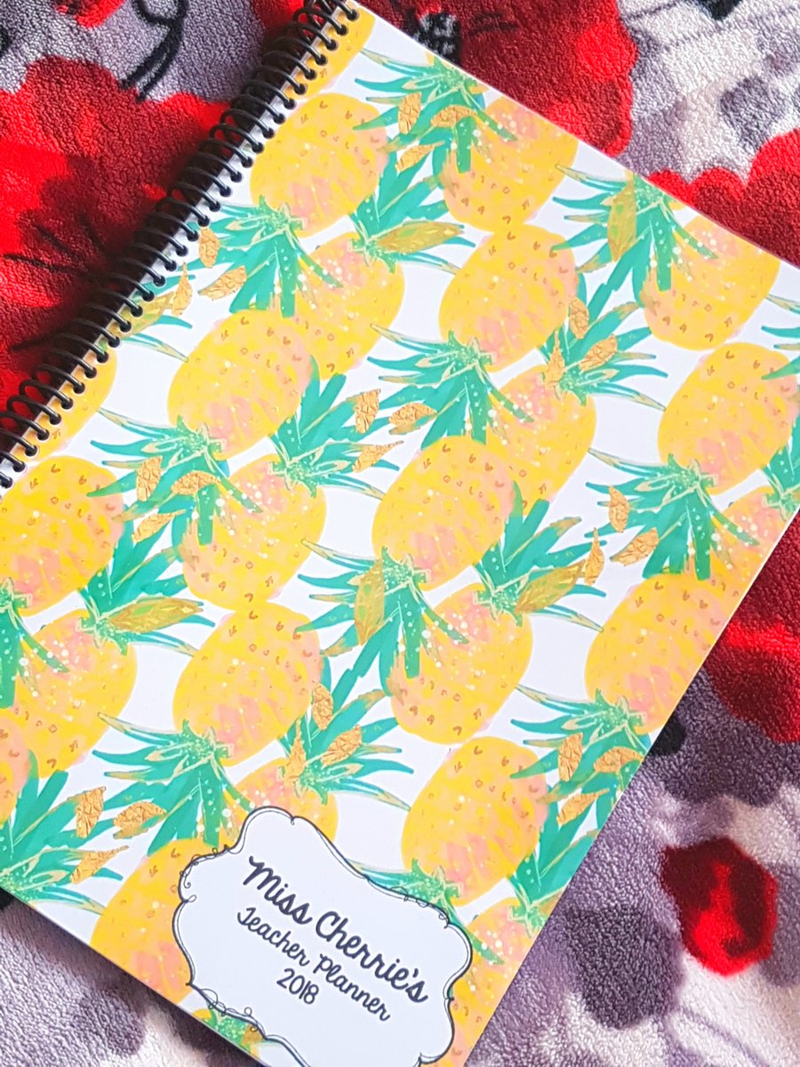 Cherrie Resources — 2018 Teacher Planner (Vertical)