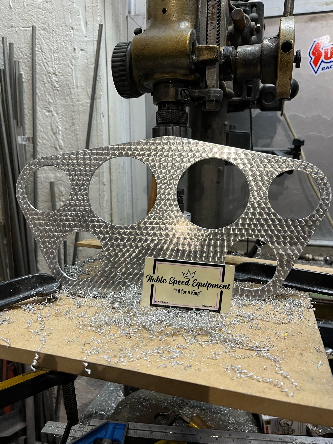 Custom Gauge aluminum panels | Noble Speed Equipment