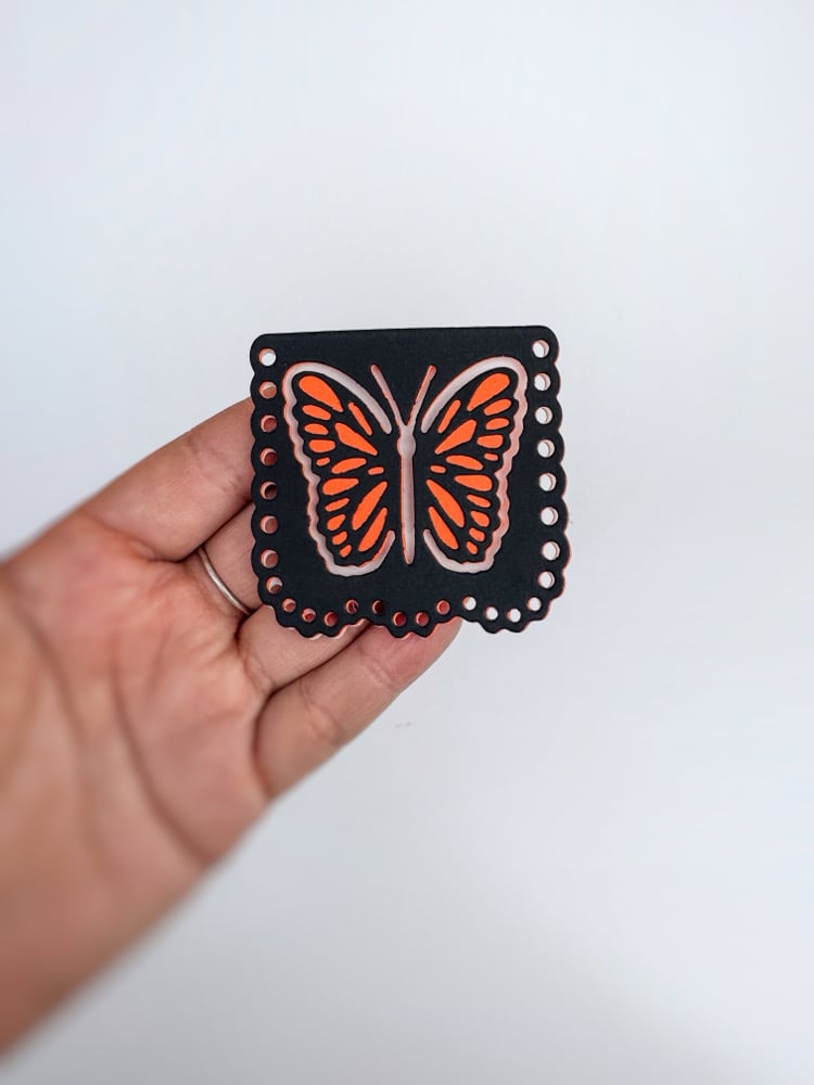 Dia De Muertos Papel Picado Metal Diecut | Lizzyfab Creations