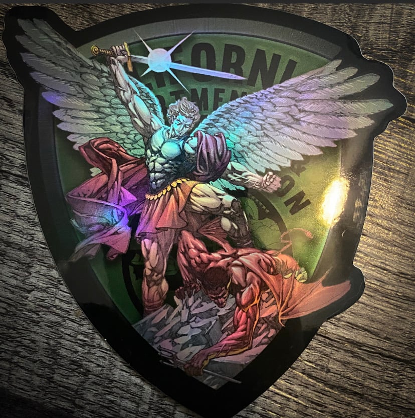 St.Michael CDCR Patch sticker | Tactical Tommy