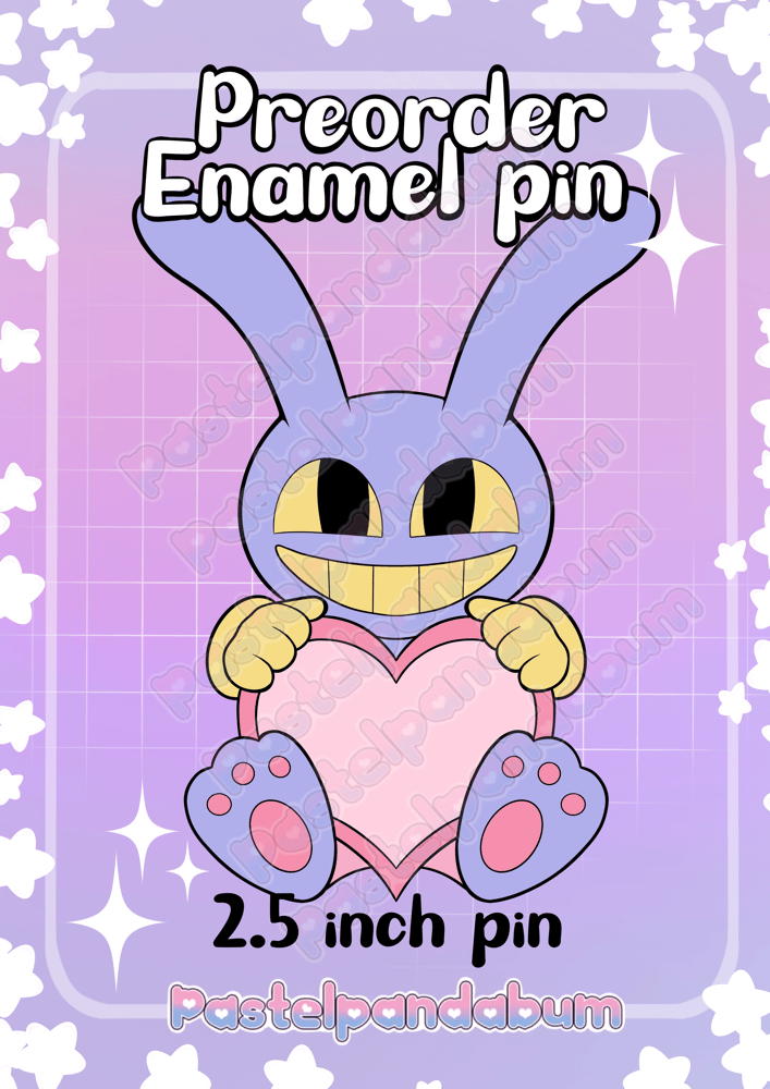 TADC - Jax heart Enamel Pin badge | Pastelpandabum