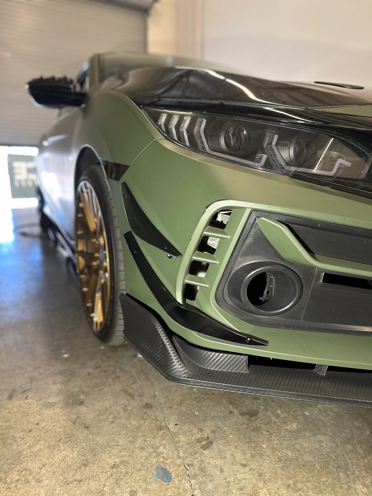 DownForceSolutions — 2016-2021 Honda Civic Type R “V2” canards