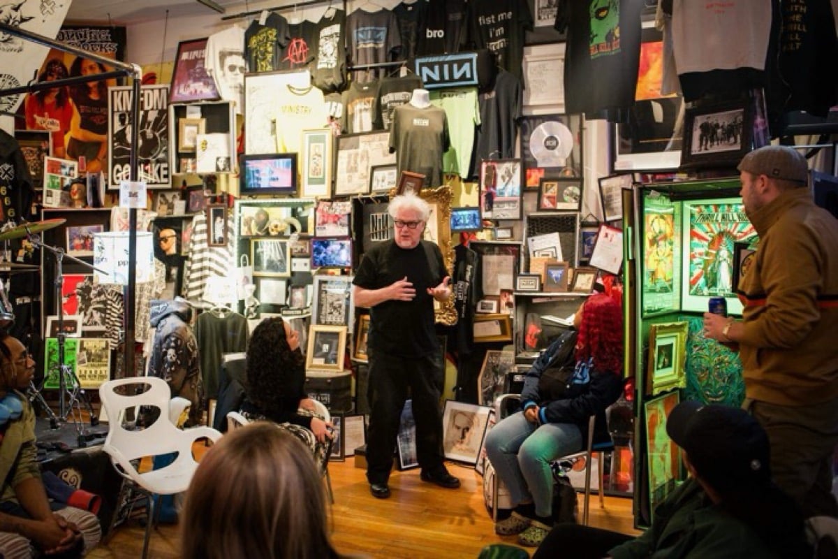 Private VIP Museum of Post Punk and Industrial Music Tours / Martin Atkins
