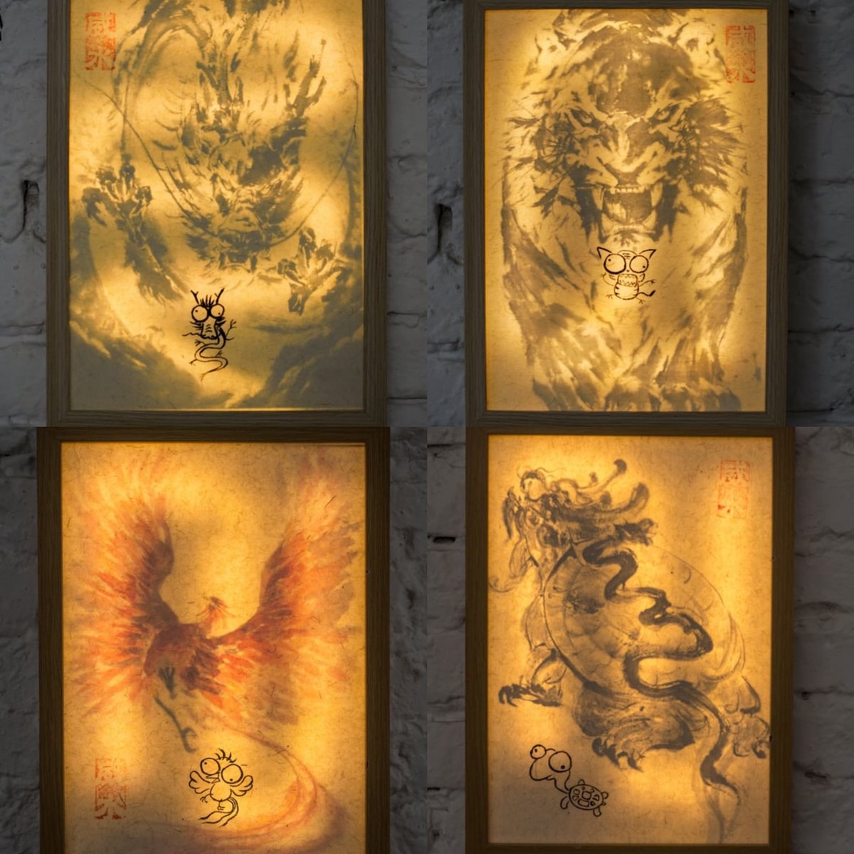 Four Mythical Beasts Combo | LIUWEISHUI SHOP