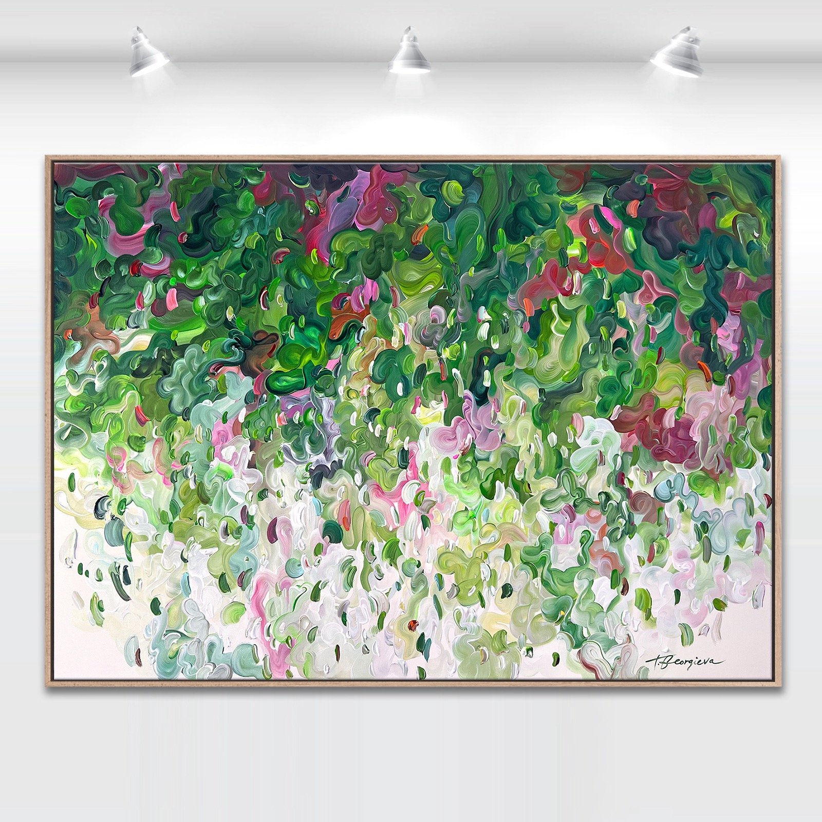 Early awakening - 124x94cm, FRAMED | Tat Georgieva ONLINE GALLERY