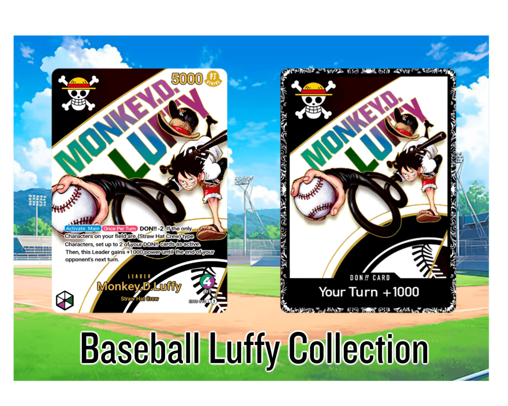 Baseball Luffy Collection | Beach Boy Creations