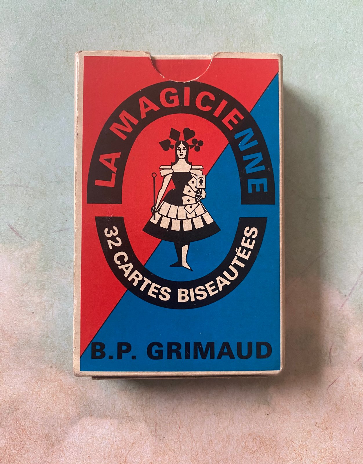 Jeu de 32 cartes La Magicienne de Grimaud, Vintage | L’ Atelier du Loup ...