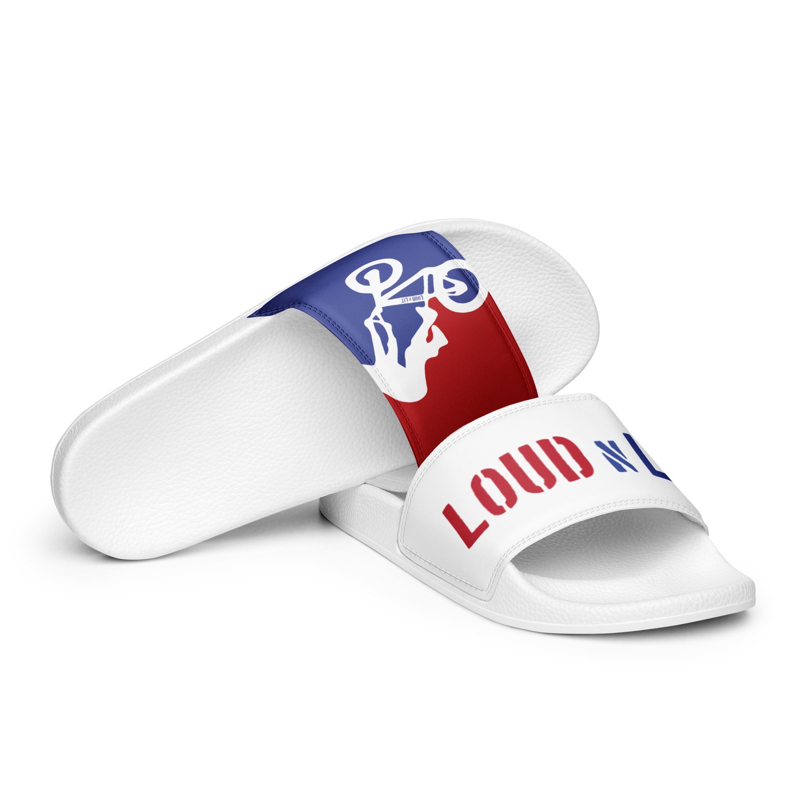 Sport Slides - White | Loud N Lit