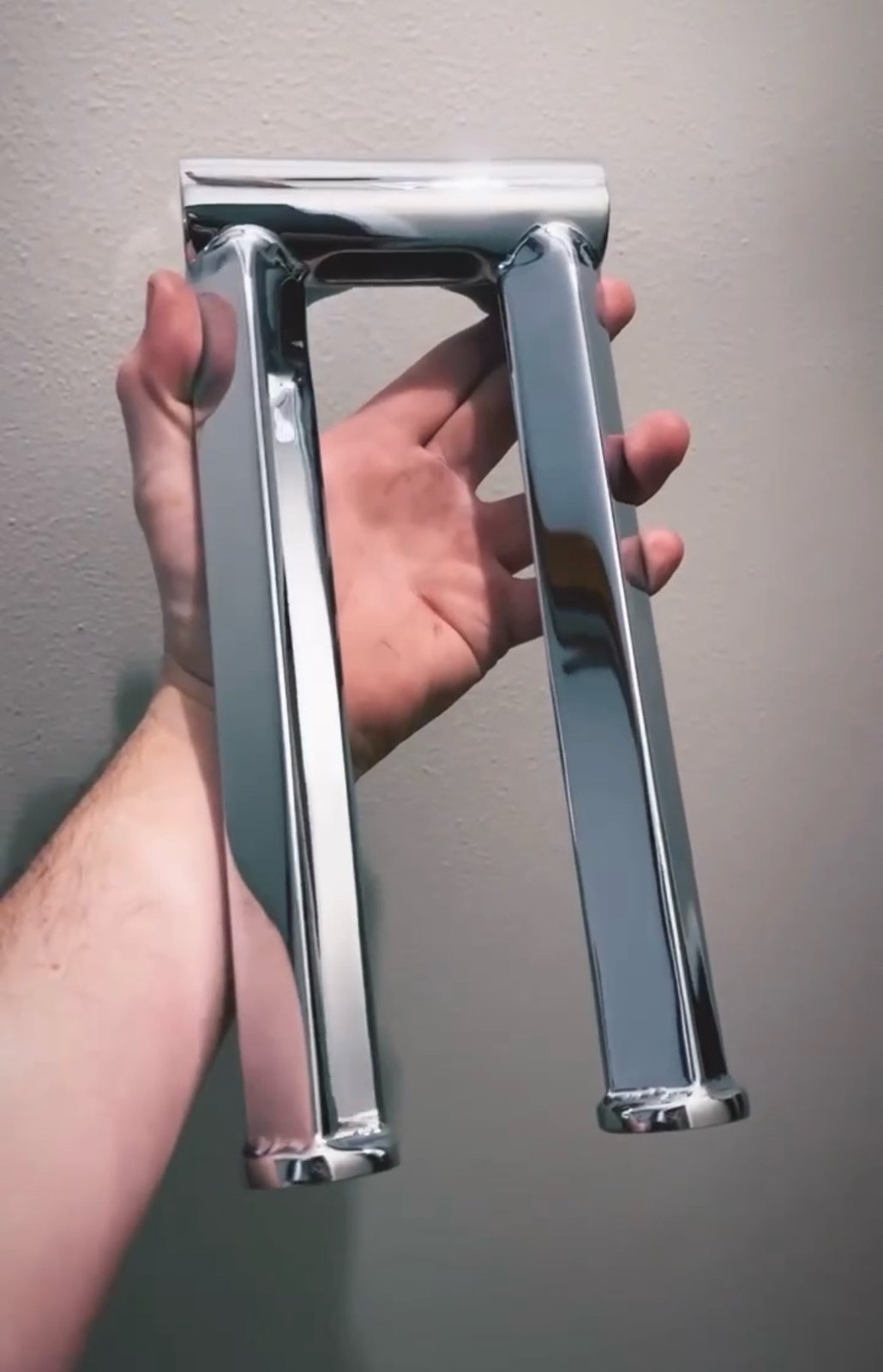 Diamond Extended CHROME Cast Risers | Vitzyboys Choppers