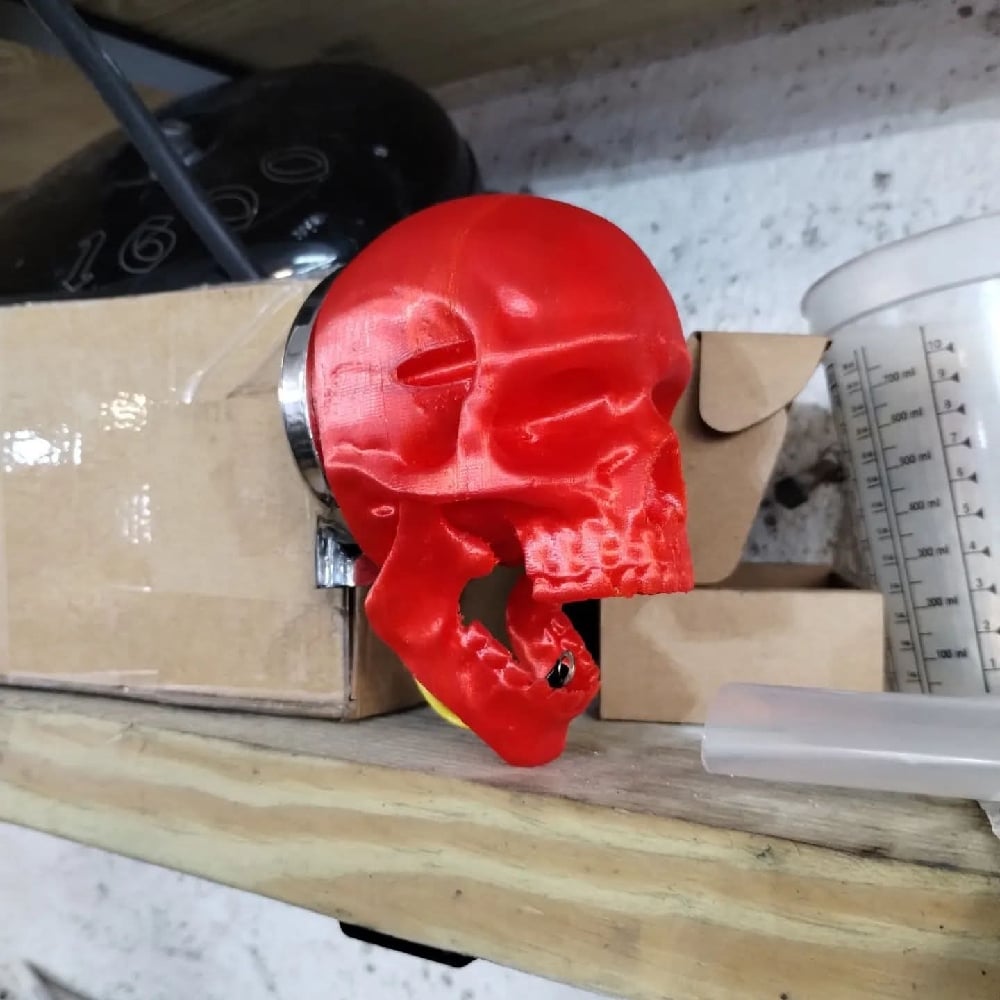 Billy Bike Laughing Skull Marker Lights. | Gattis Garage – Custom ...