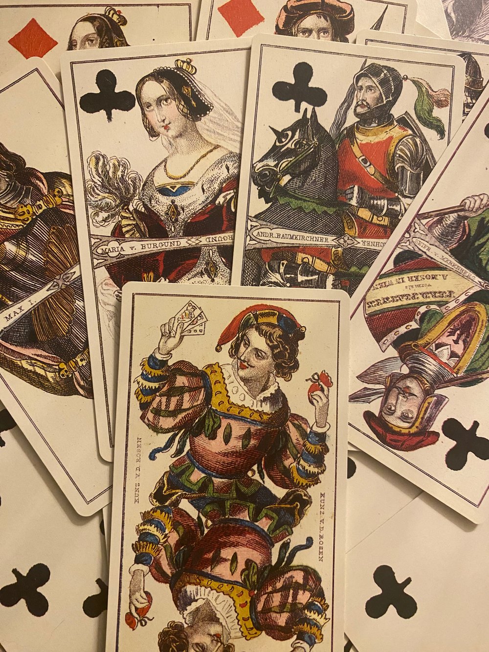 Fac-similé Du Tarot De Habsburger, 1800-1993, Piatnik, Complet | L’ Atelier du Loup Noir