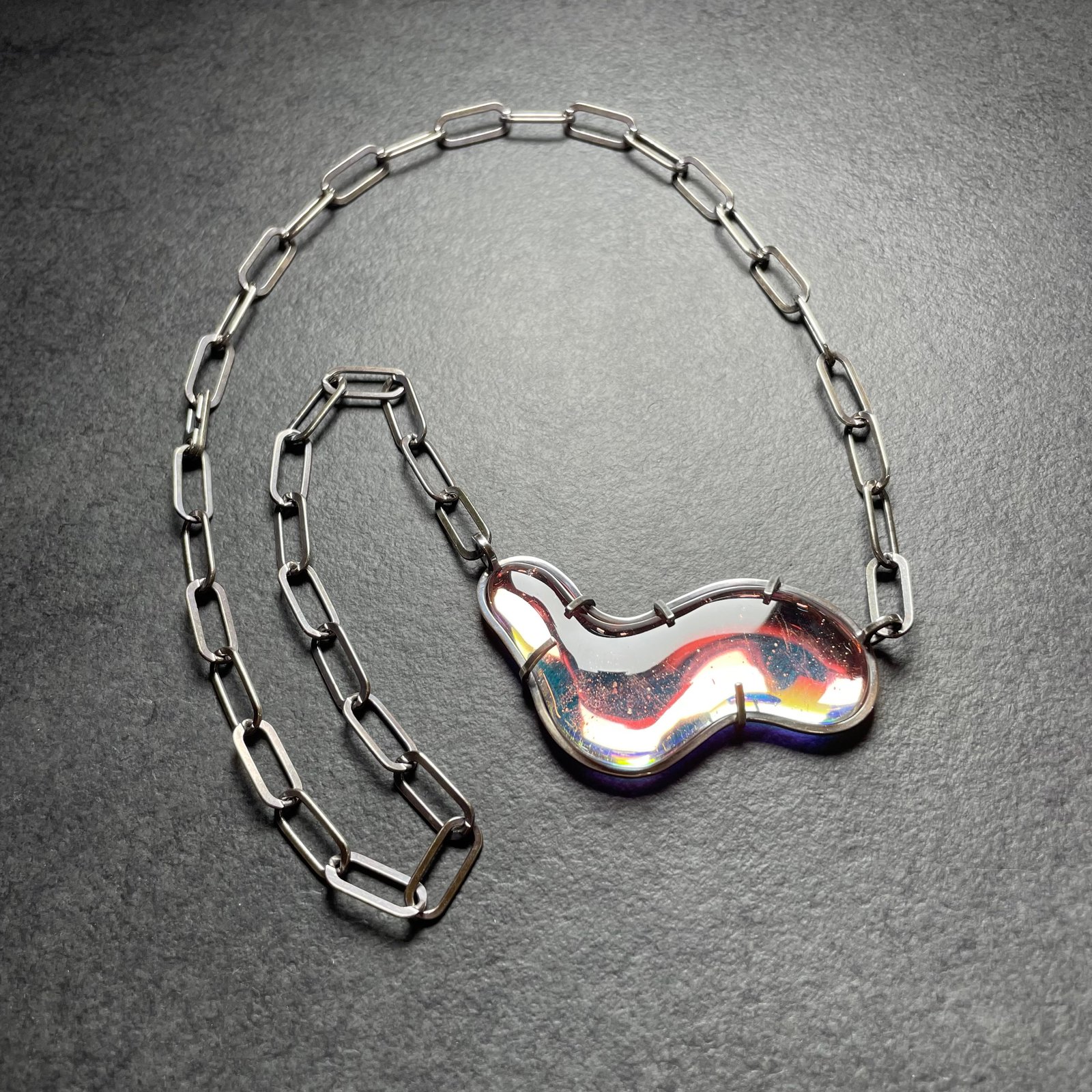 Bulla Pendant Necklace 11: Rose Gold | Blob Blob Studio