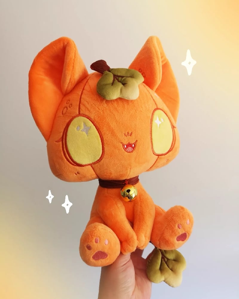 Pumpkat Plushie | Tinkerbells Kawaii