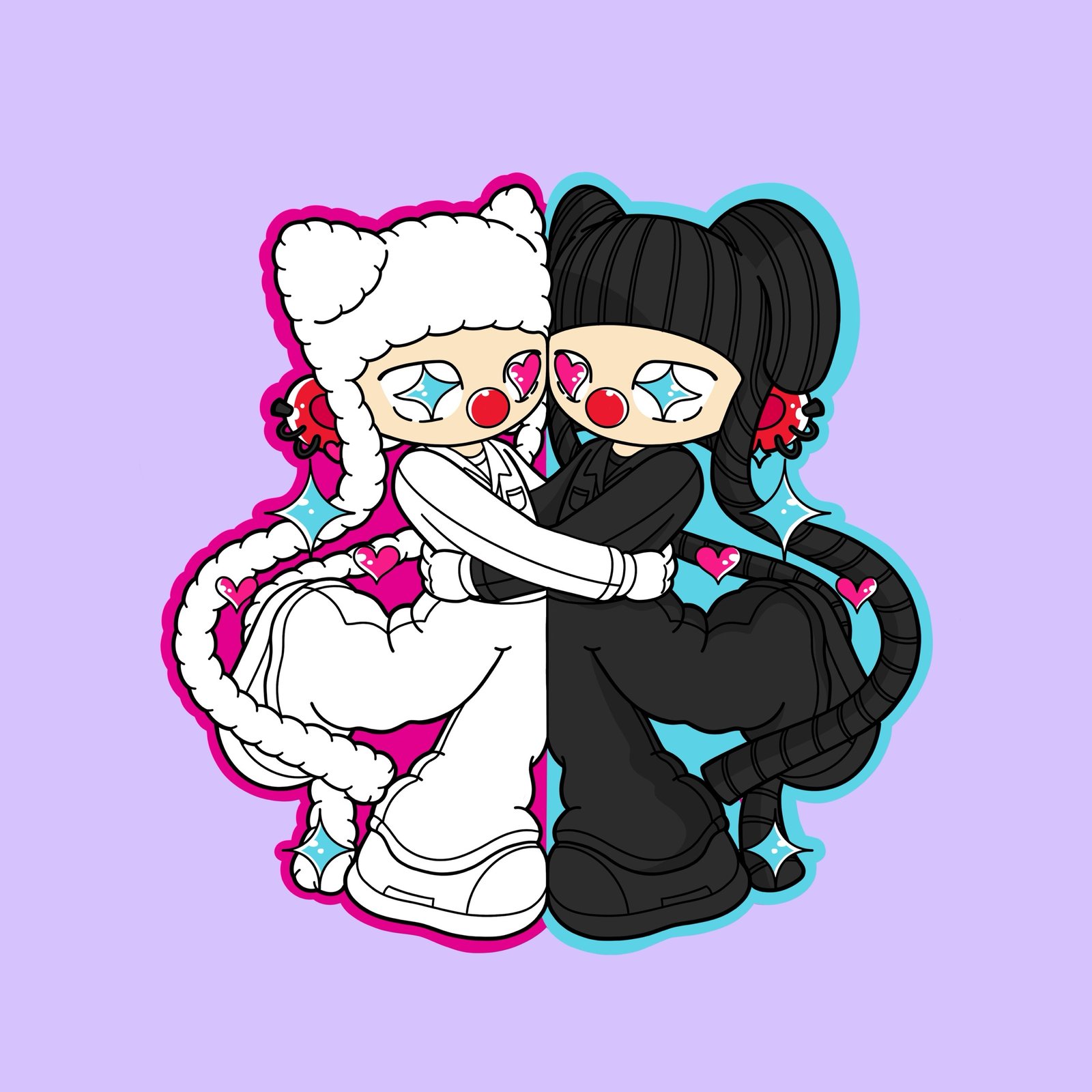 little jacks sticker + keychain | Shop Lizi Grace