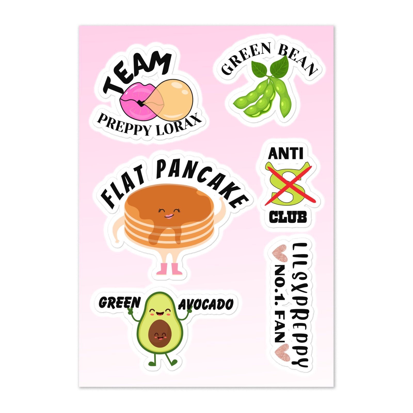 Fun Sticker sheet | Lilsxpreppy