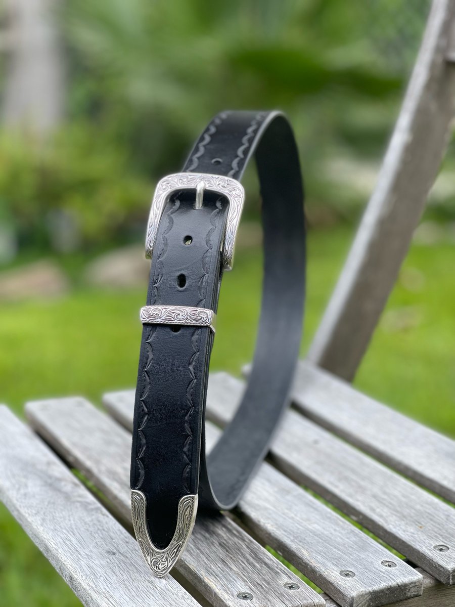 Western Belt (Made To Order) | Withered Hand Leather