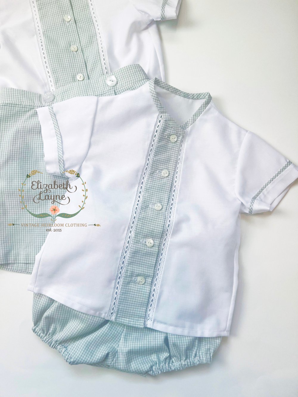 Boy’s Loren Gingham Collection | Elizabeth Layne Heirloom