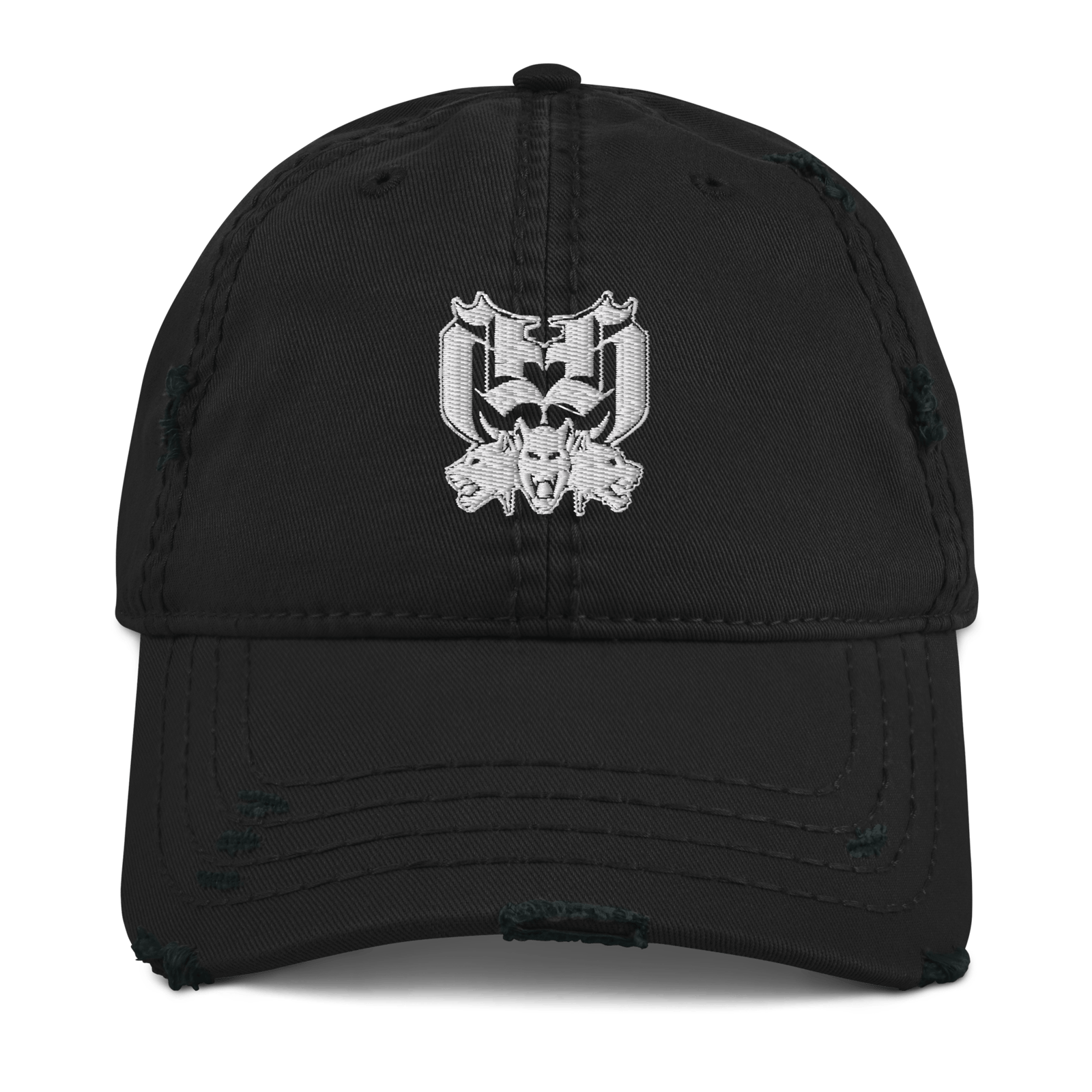 Hellhounds Distressed Dad Hat | Cerberus Store