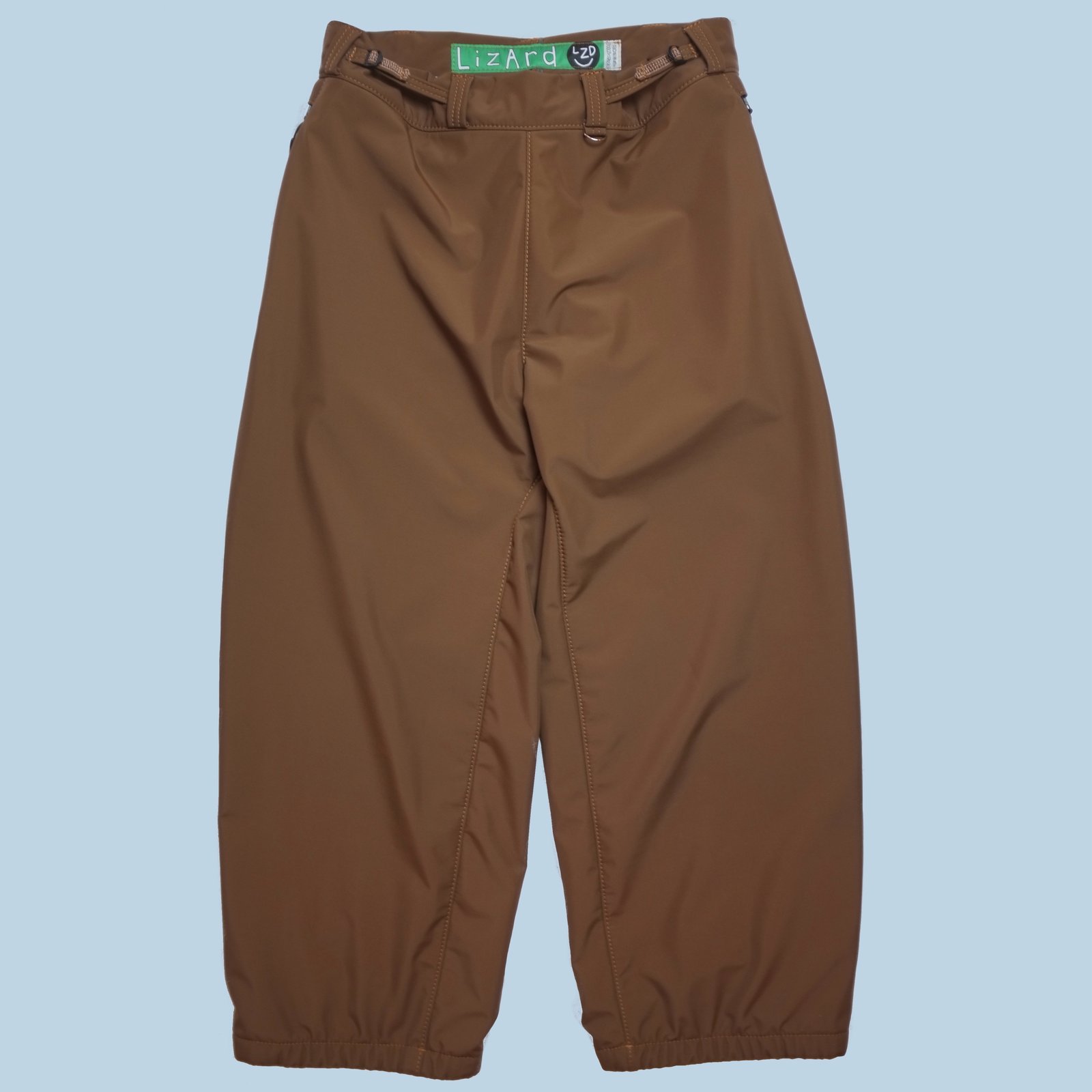 BROWN SOFTSHELL EXTRA-BAGGY LIZARD PANTS | Lizard Stuff