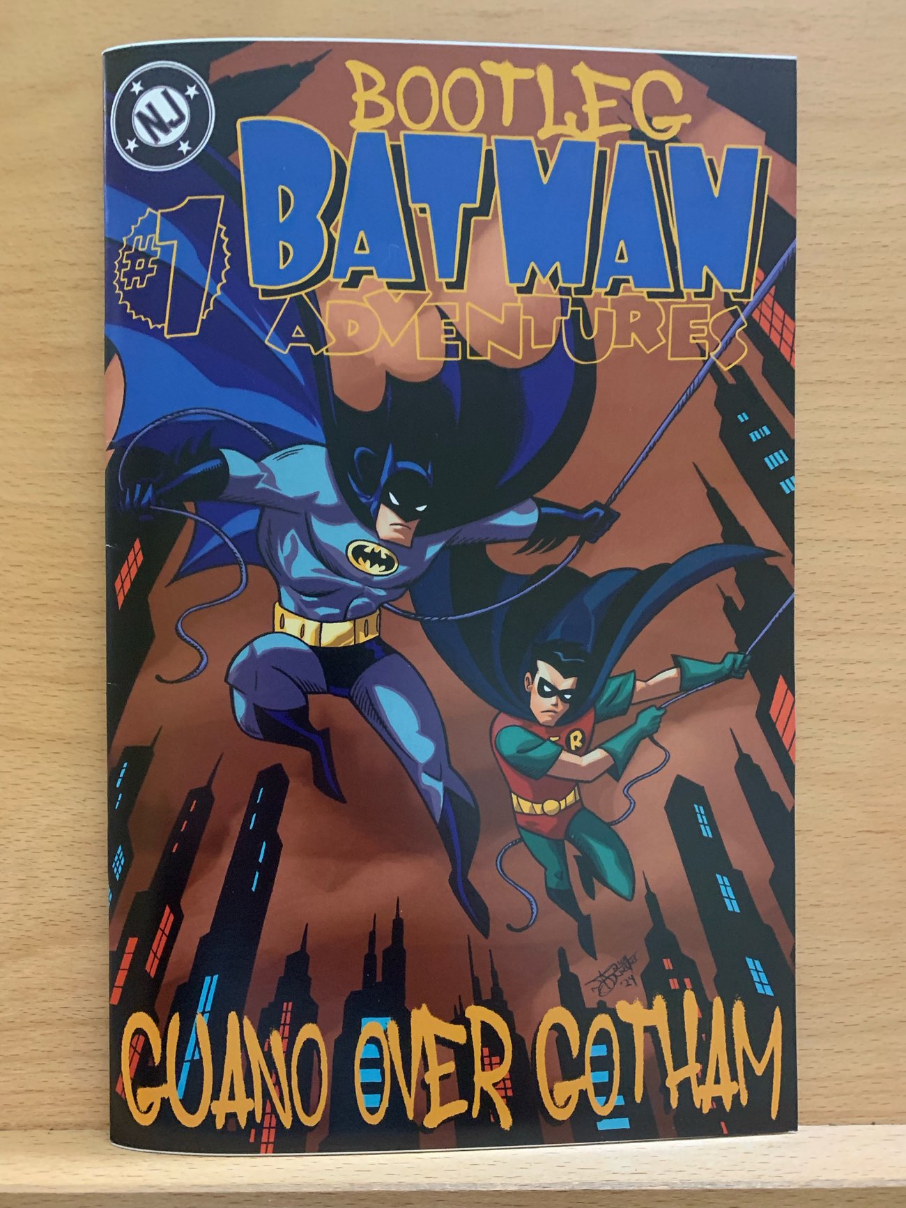Bootleg Batman Adventures: Guano Over Gotham | Nick Justus Art