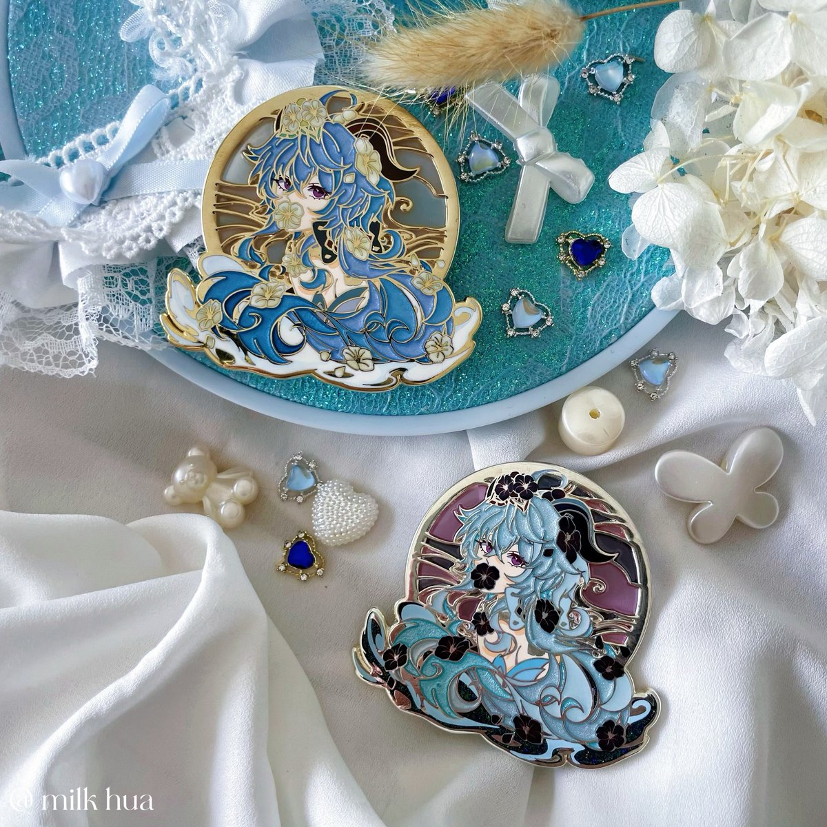 ganyu frame [in hand] | Milkhua Art