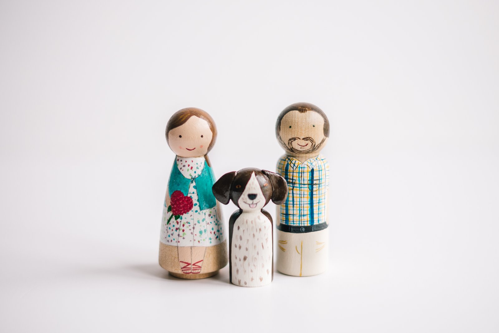 Lady Selva — Figuras de madera personalizadas: Tu Familia