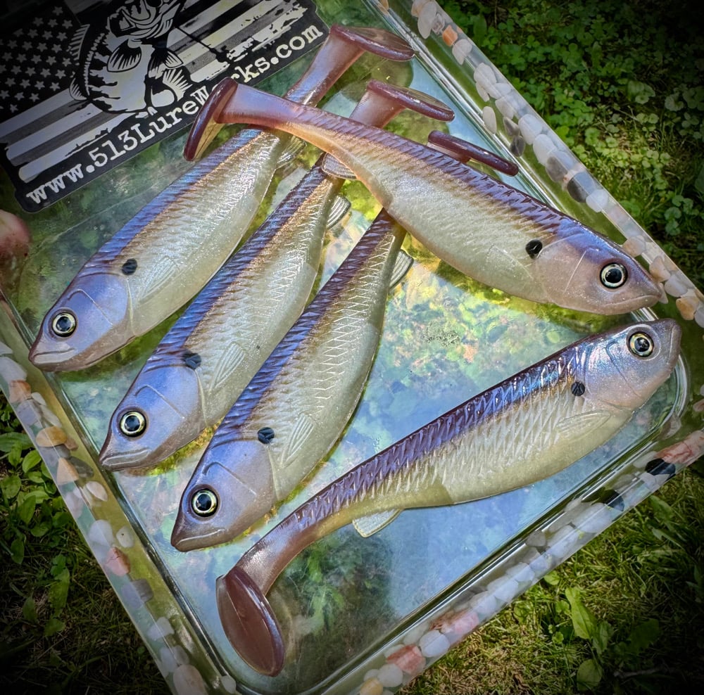 G6 PRO Hand Poured Swimbaits - “BLUEBACKS” | 513 LureWorks