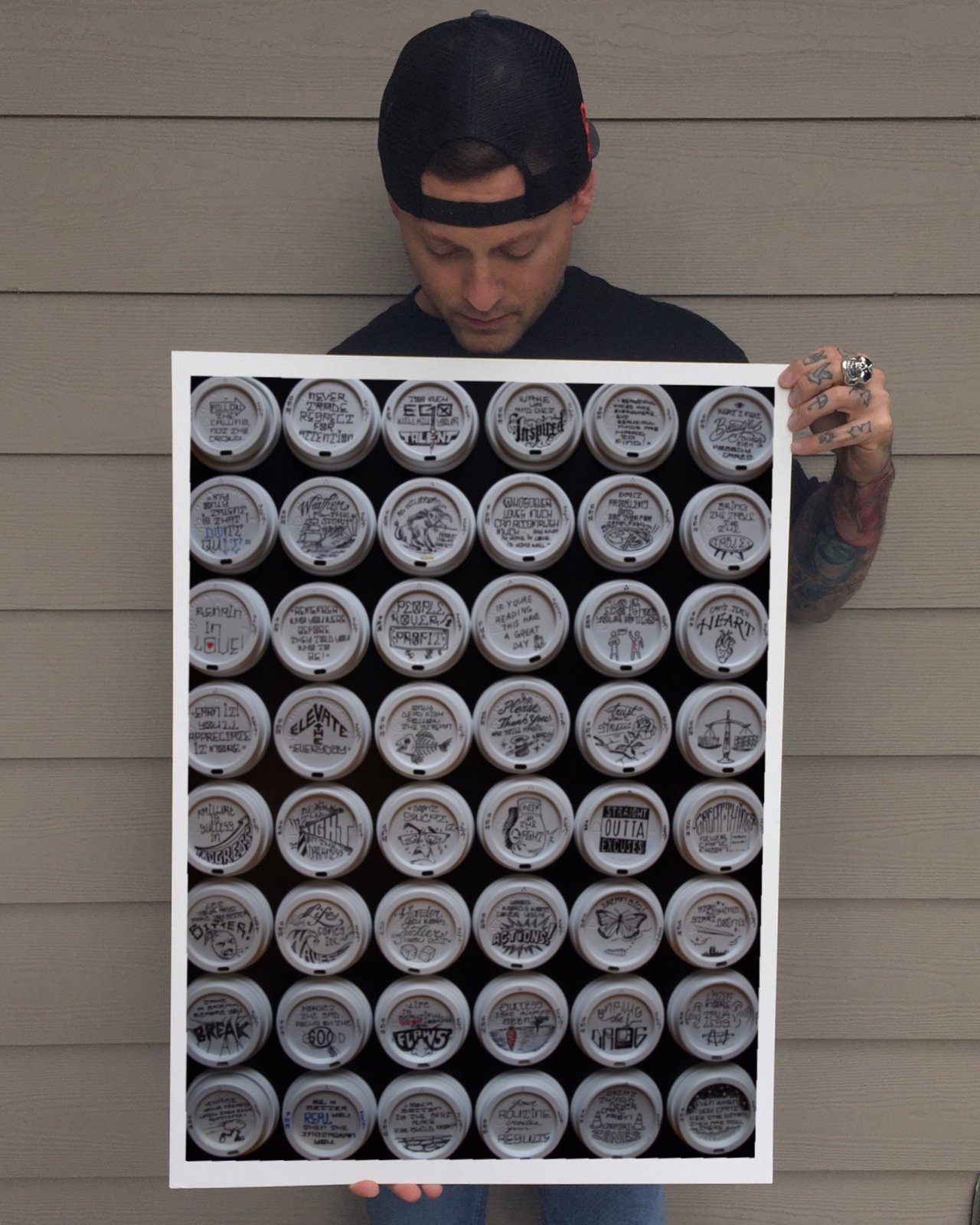 LID LOGIC PRINT / The art of CHASE TAFOYA