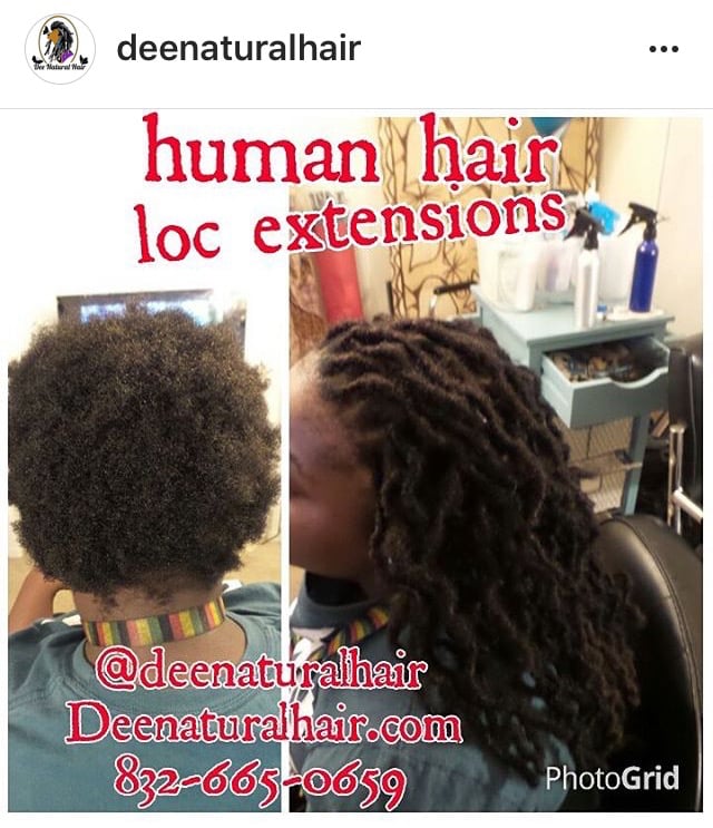 Dee natural hair — Non-Refundable Deposit for Loc repairs