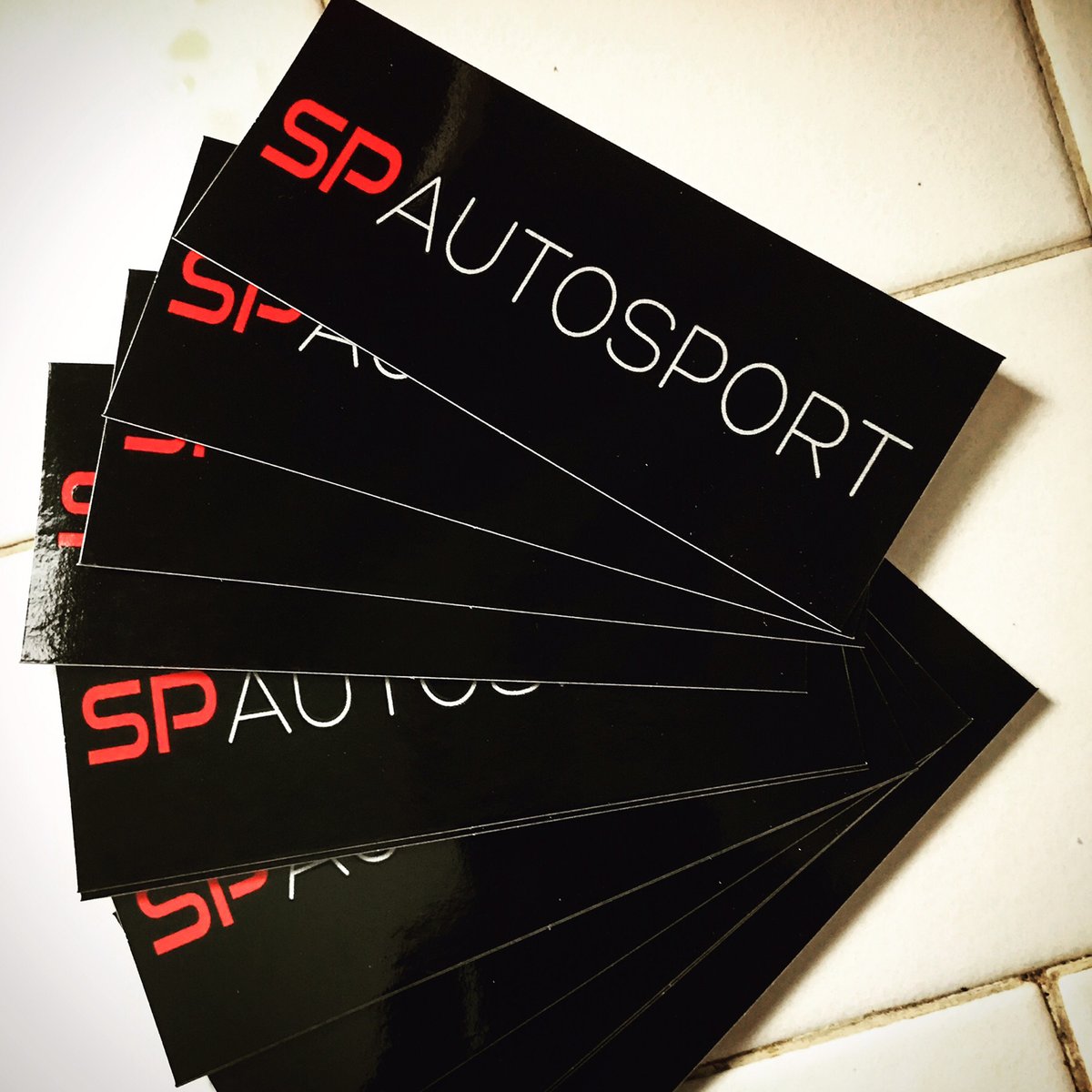 SP Autosport — Vinyl stickers (logo)