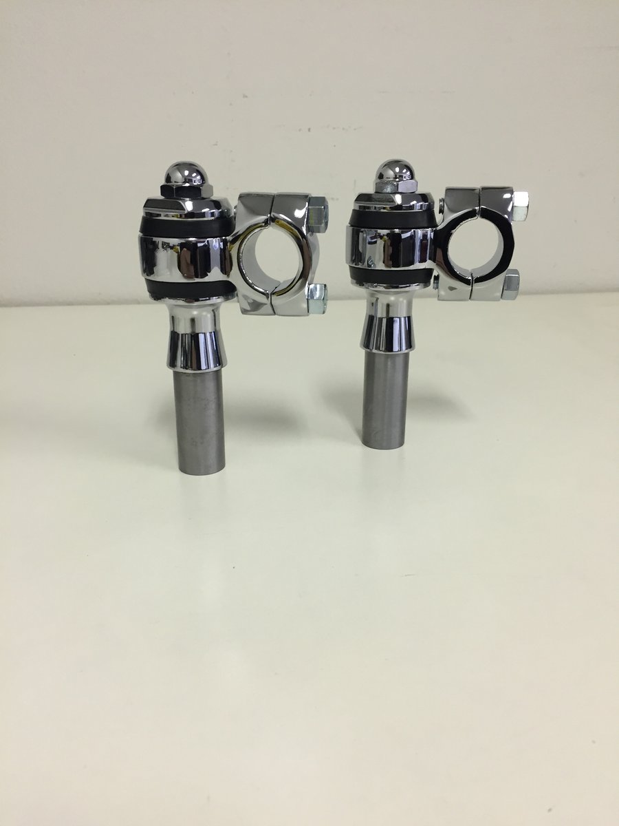 2" Flanders style Risers for VL RL JD front ends | The Wretched Hive