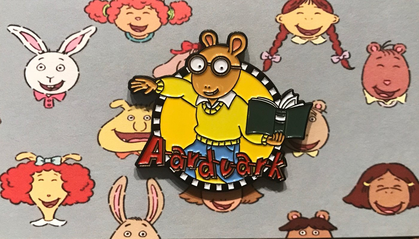 Rapping Arthur Pin | Think McFly Think Co