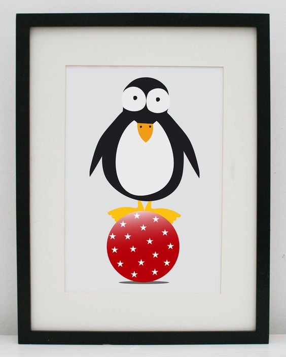 Circus Penguin | Watotodesign