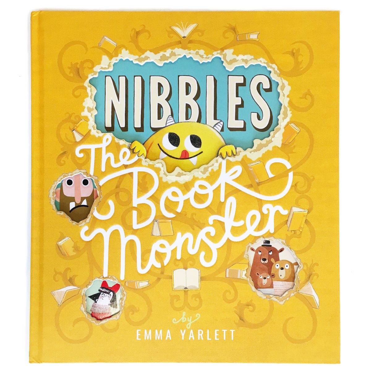Signed Hardback Book : Nibbles The Book Monster | Emma Yarlett