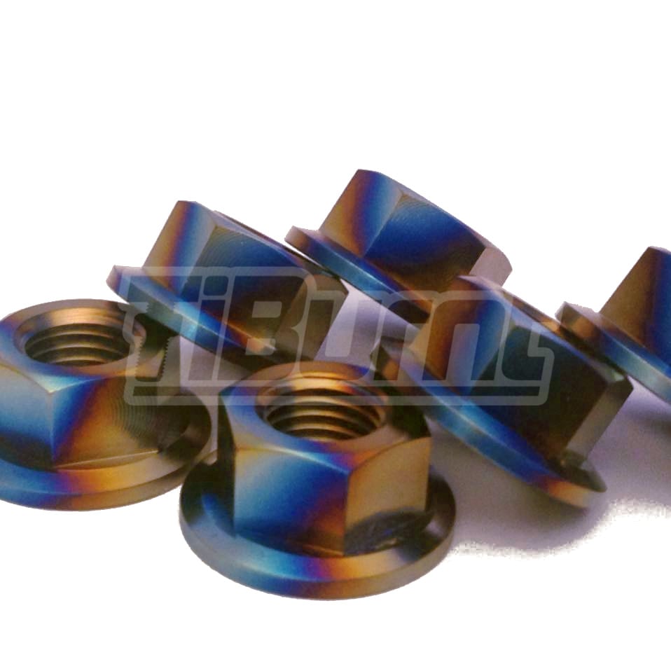 Honda Civic - Rear Titanium Strut Tower Nuts | TiBurnt