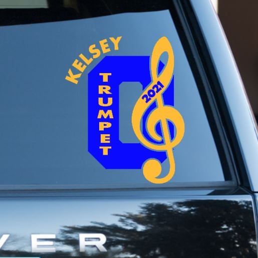 Warrior Band Car Decal | Creations 316