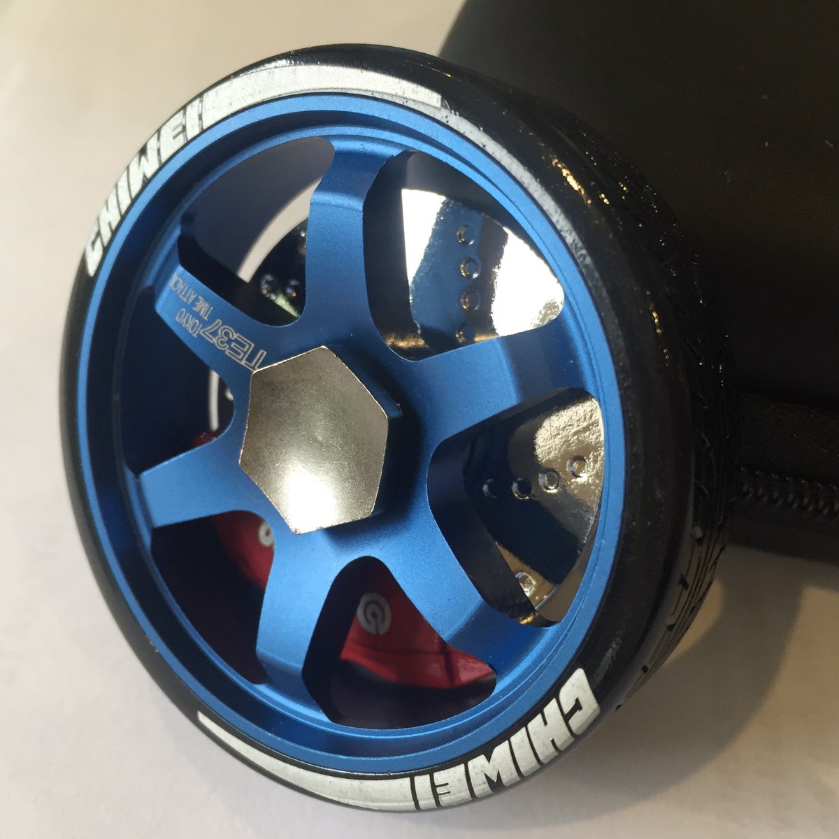 BLUE Alloy Wheel Fidget Spinner | Lux Ltd