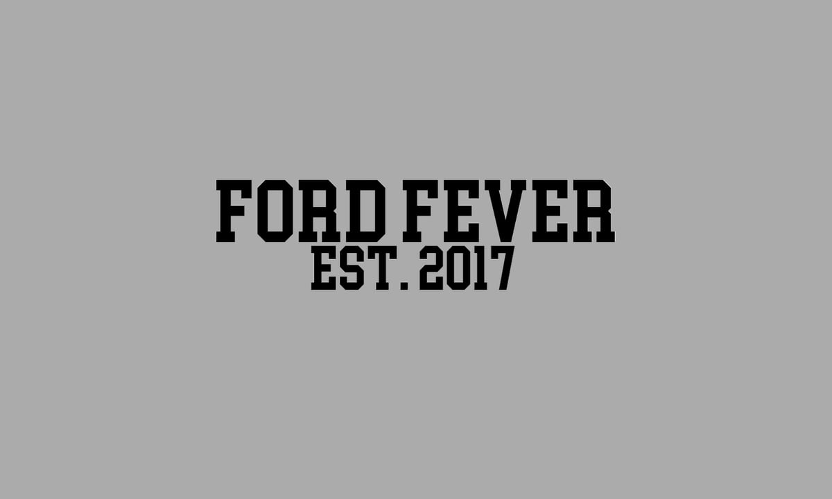Ford Fever Sticker BLACK | FordFever Store